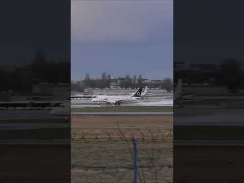 Departure of the plane SP-LDK, Embraer E170STD (EPWA) - LOT - shorts