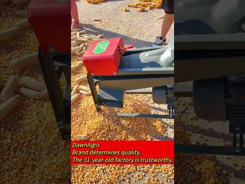 This corn thresher can process 3,000 kilogramsDawnAgro has been producing agricultural machinery for