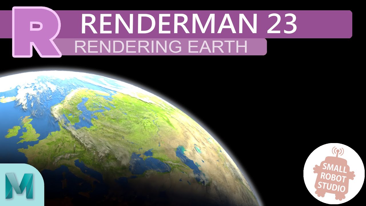 Renderman 23 Recreating Earth Tutorial