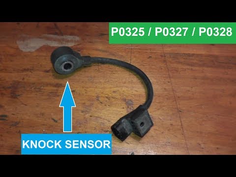 Knock Sensor P0325 P0327 P0328 | How to Test and Replace