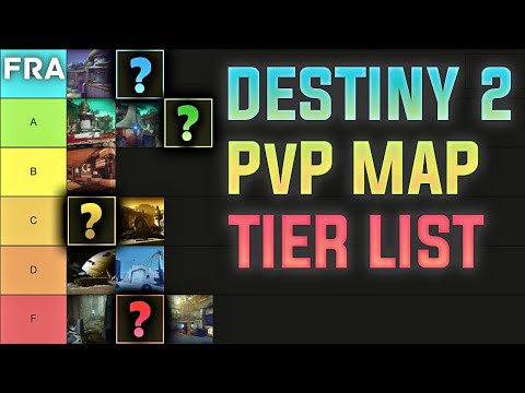 Ranking Every Crucible Map in Destiny 2! PvP Map Tier List!