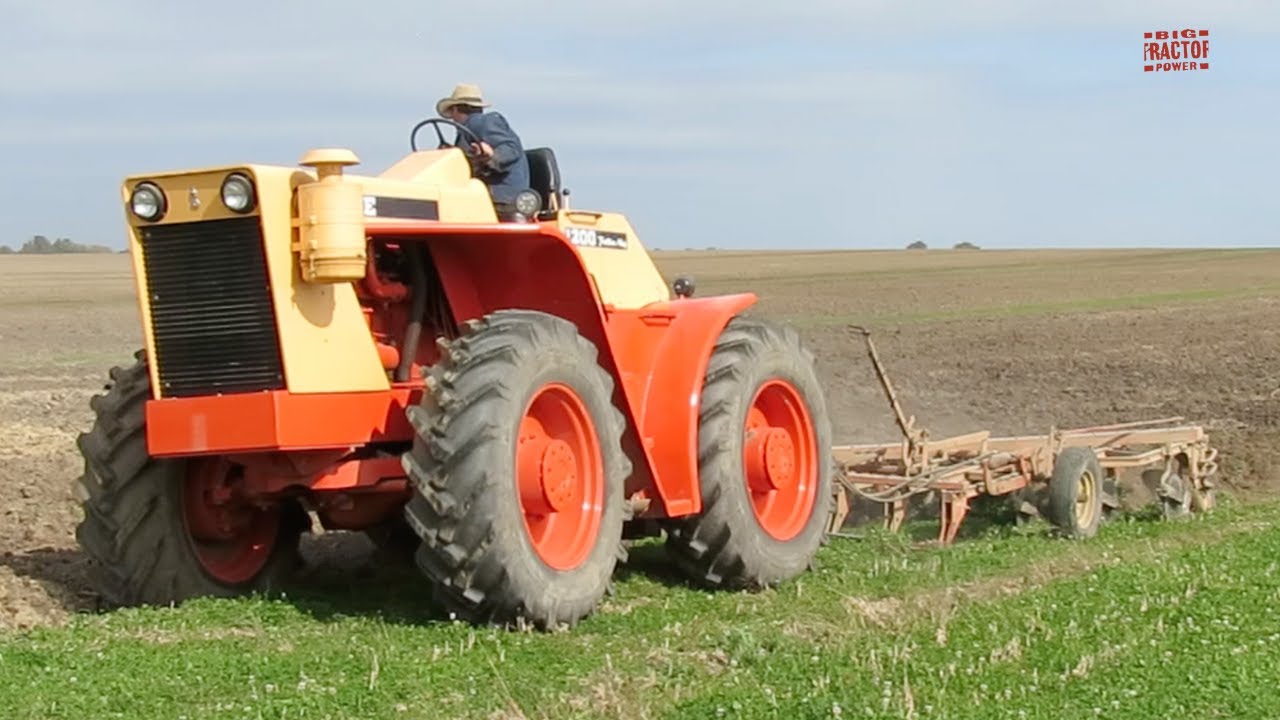 CASE Tractors Plowing