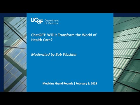 ChatGPT: Will It Transform the World of Health Care?