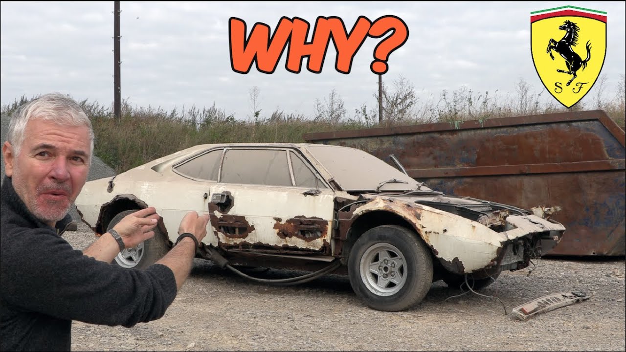 Rustiest Ferrari in the World? 1978 Ferrari 308 GT4 | Barn Finds