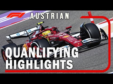 Qualifying Highlights | 2025 Austrian Grand Prix #austriangp