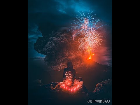 [Photoshop Manipulation] Fireworks Eruption - Tutorial