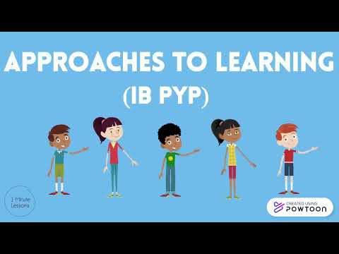 Approaches to Learning (IB PYP)