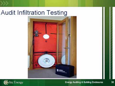 Energy Auditing in Relation to Building Enclosures