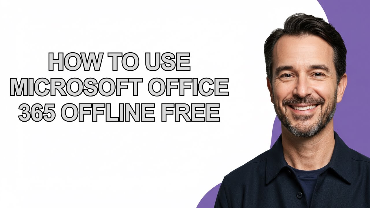 How to Use Microsoft Office 365 Offline Free - KevinHowTo