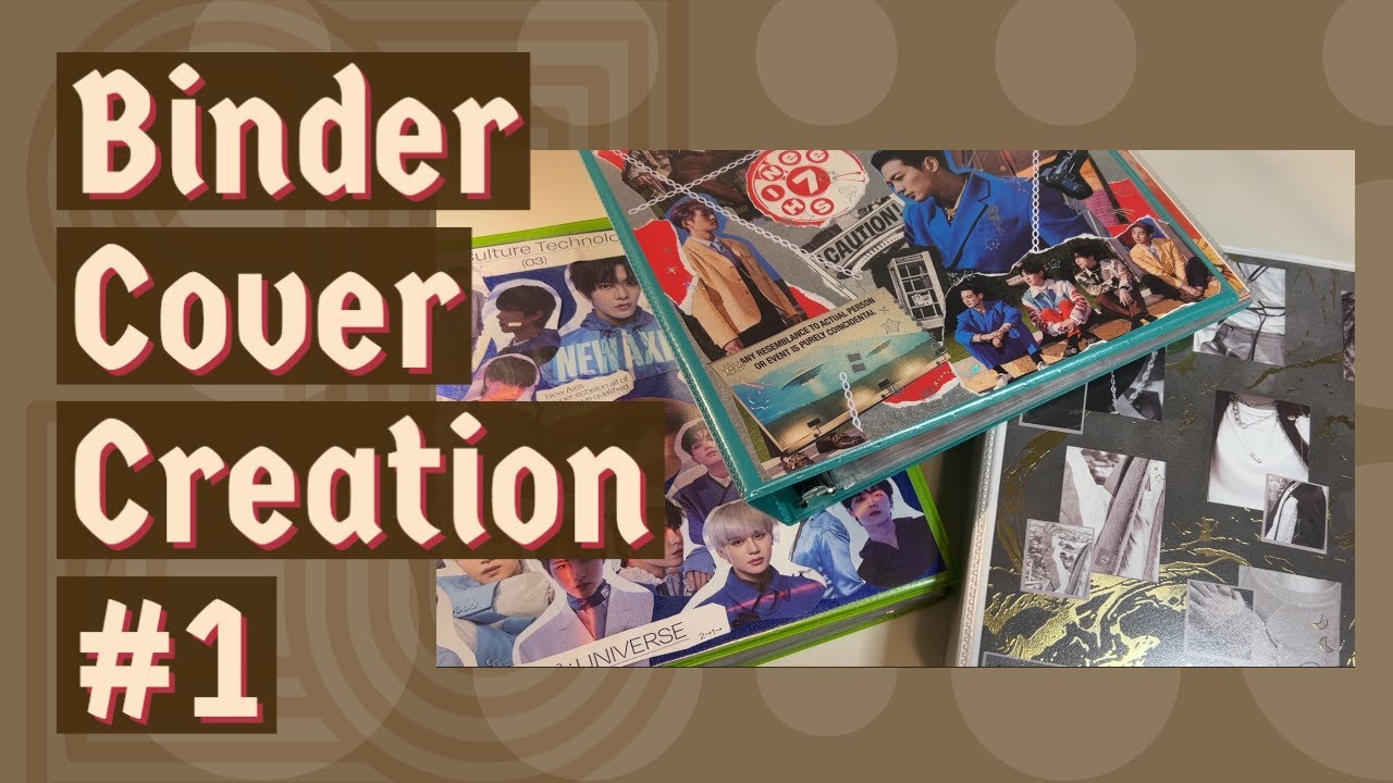Creating Kpop Binder Covers #1