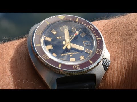 Review of Nethuns Aqua AS303 with NH35 movement on the silicone strap.