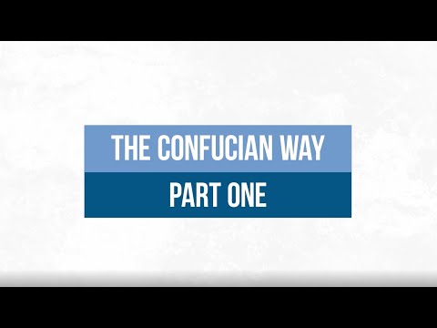 The Confucian Way- Part One « The Confucian Weekly Bulletin