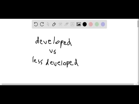 Define a. developed country . less-developed country c. population growth rate
