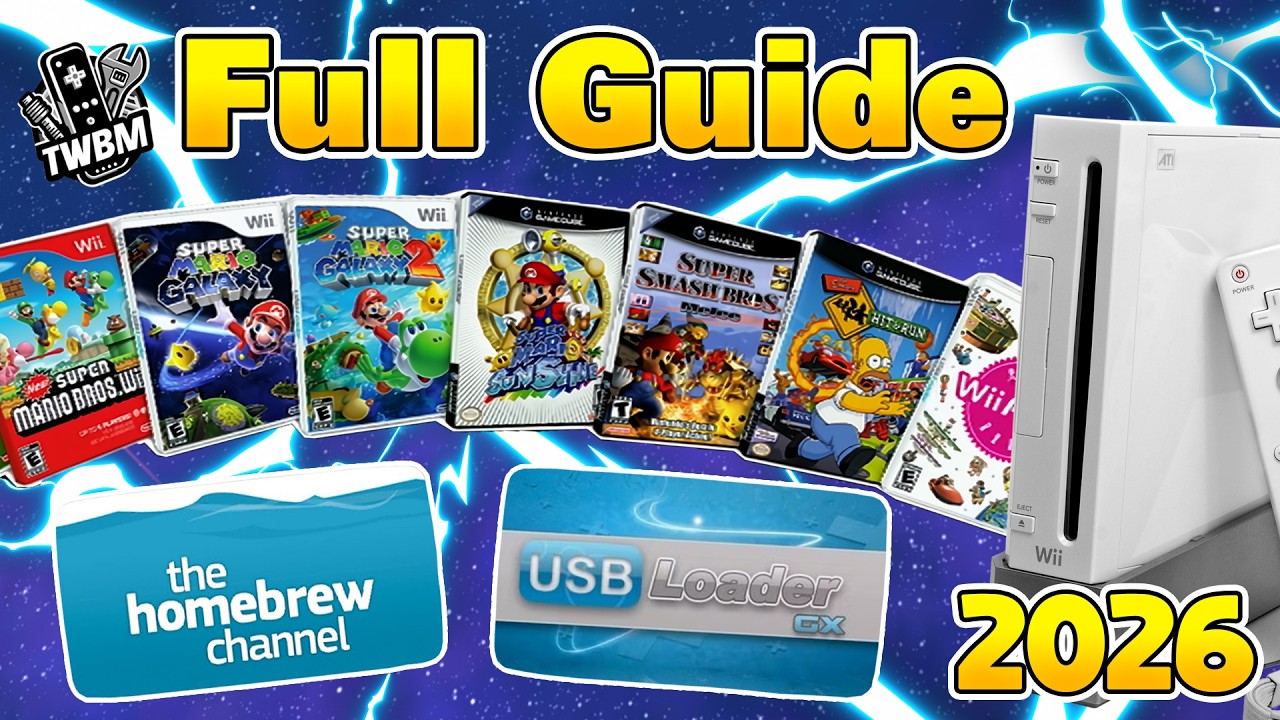 How to Mod your Wii in 2026! | Homebrew Channel, Wii + GCN Games, USB Loader GX, + More!