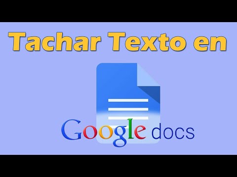 ✍️ Como tachar texto en Google Docs fácilmente 🚀