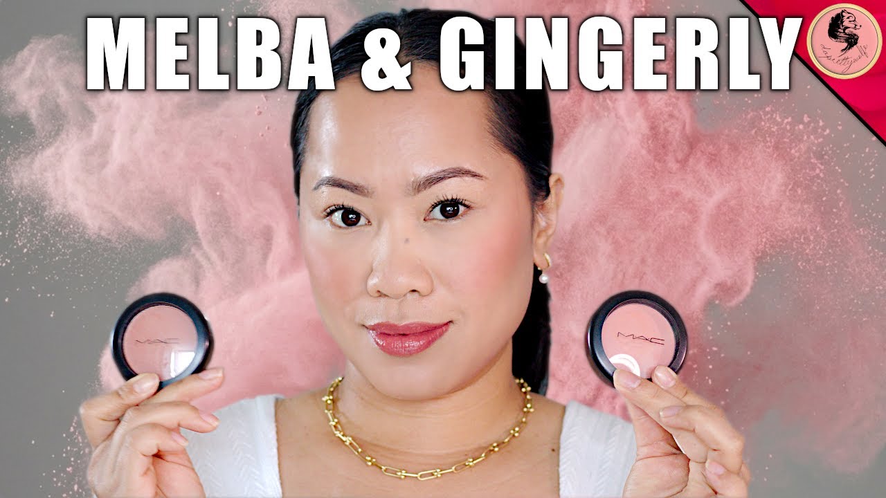 MAC Melba vs. Gingerly: Side-by-Side Comparison & Swatches