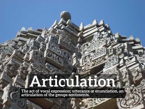 What is Articulation? | How Does Articulation Look? | How to Say Articulation in English?
