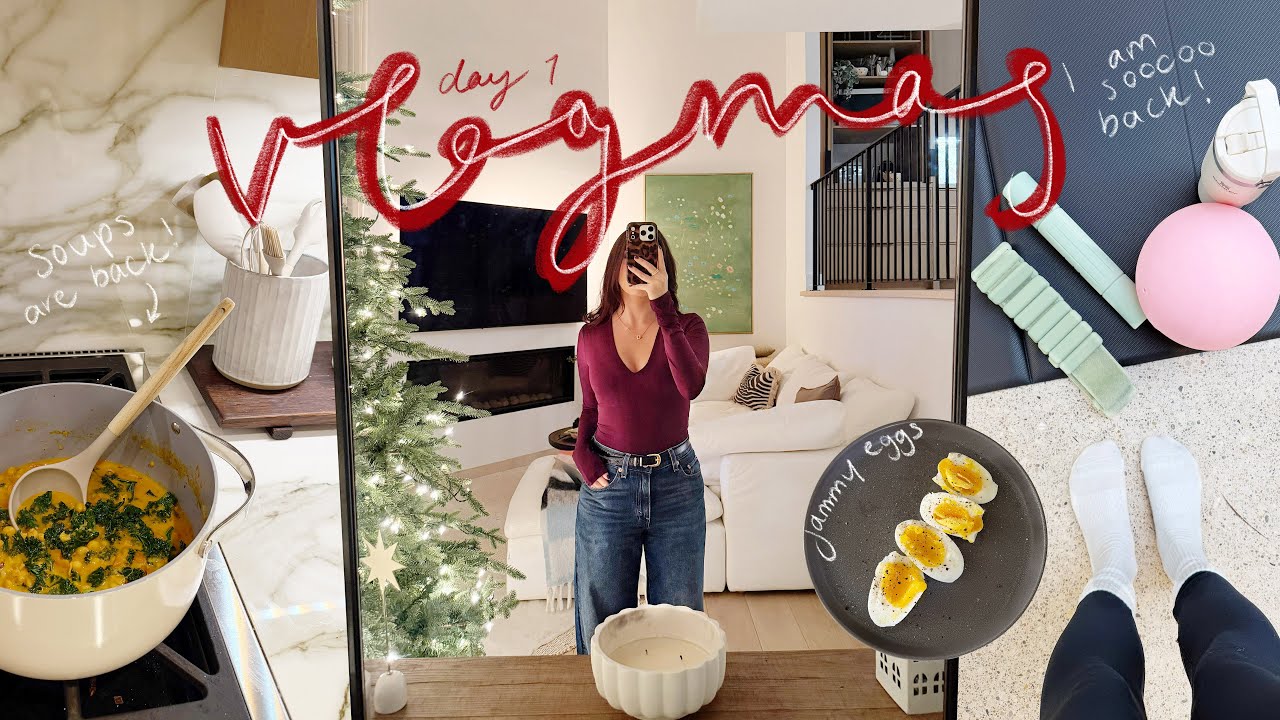 vlogmas day 1🎄✨: getting my life back (for real this time)