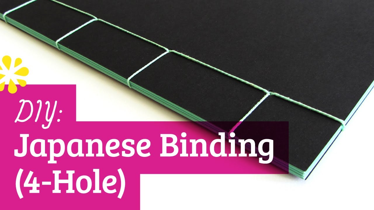 4-Hole Japanese Bookbinding Tutorial