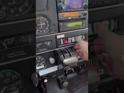 Piper Pa28 Master Switch startup