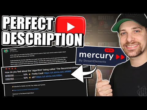 YouTube Video Descriptions - THE BEST Description Template!