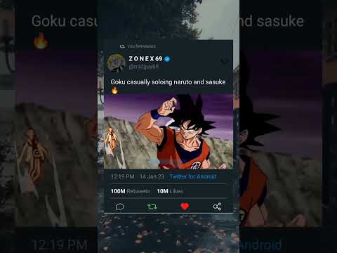 Goku solo's || #faketweet || #fake || #faketweet || #twitter || #foryoupage ||