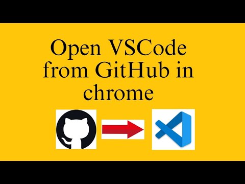 How to Open VS Code from GitHub in Chrome || vscode|| github || tips and tricks