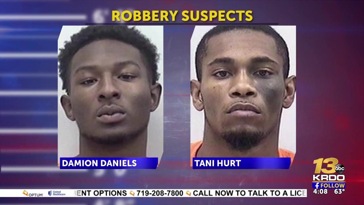 Police arrest 2 suspects connected to string of Colorado Springs robberies