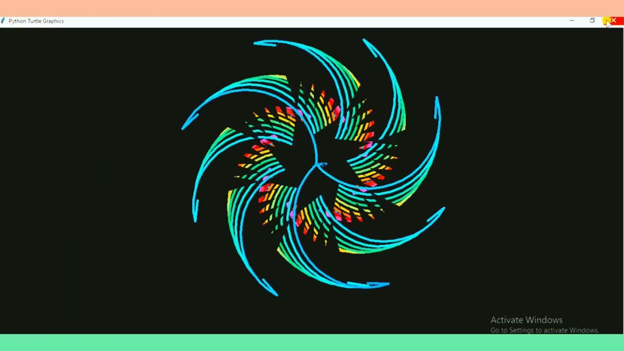 python animation video #python #new #blackscreen #github