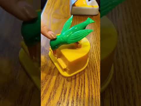 Cute Small Bird Toothpick Container Automatic Toothpick Dispenser Toothpick Holder