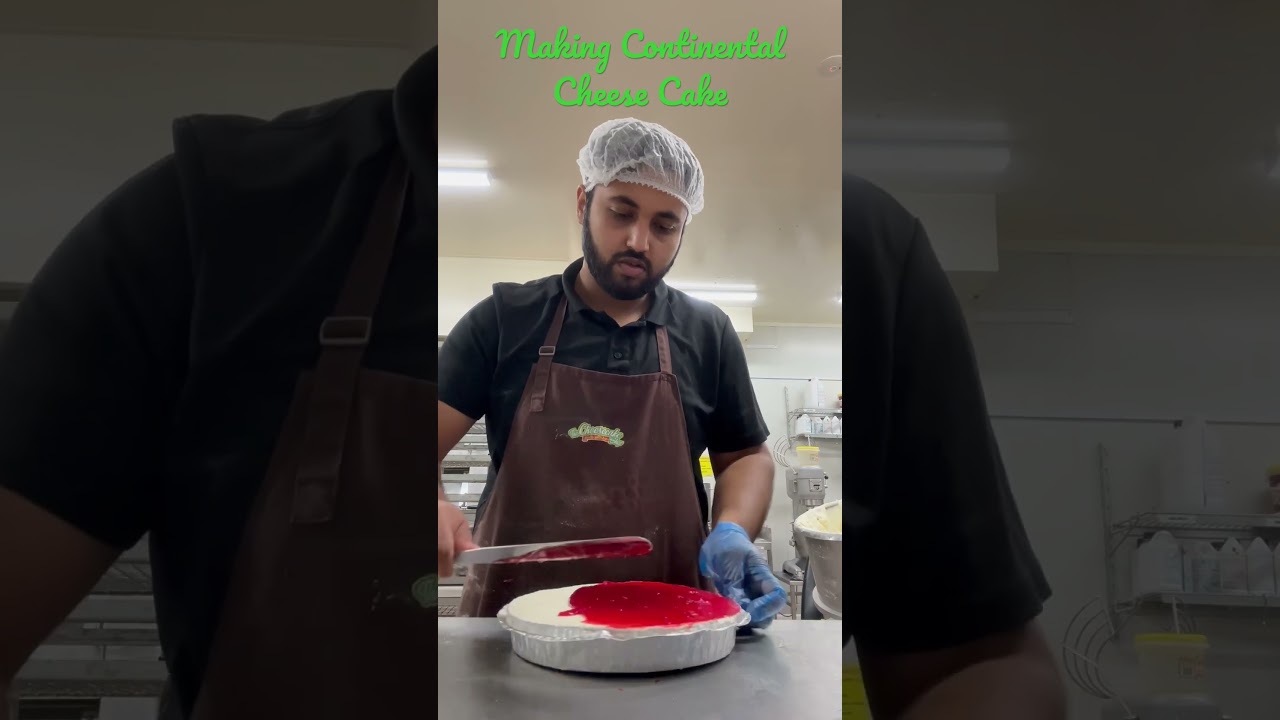 Making Continental Cheese Cakes