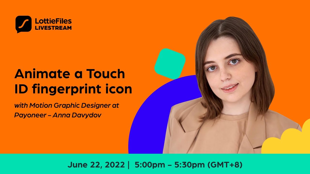 How to create and animate a Touch ID fingerprint icon | Ft. Anna Davydov