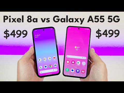 Google Pixel 8a vs Samsung Galaxy A55 5G - Who Will Win?