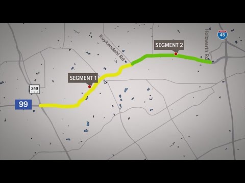 TxDOT reveals $111 million plan to widen parts of Grand Parkway