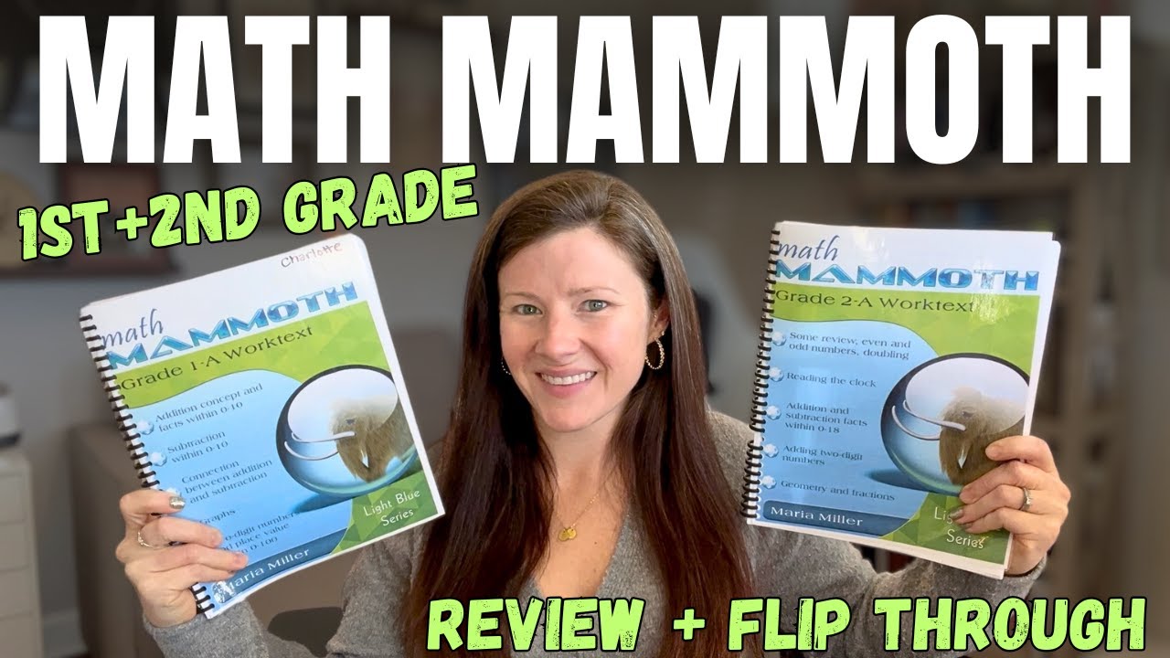 MATH MAMMOTH Review + Flip Through || 1st & 2nd Grade Math Curriculum || Cost Effective Curriculum
