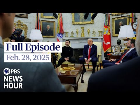 PBS News Hour full episode, Feb. 28, 2025