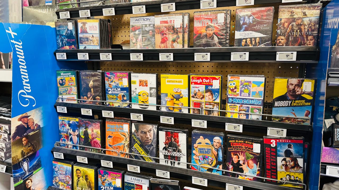 Walmart $5 DVD Movies 🎦 Cheap Kids Movies May 2026