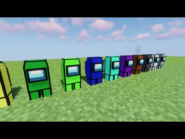 Among Us_resource pack Minecraft Texture Pack