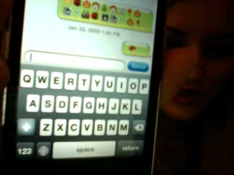 iPhone emoticons in text messages!!!! | iJustine