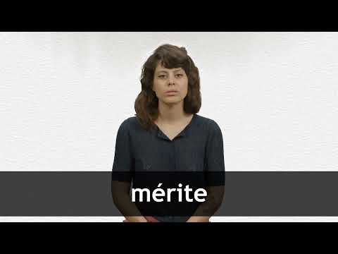 English Translation of “MÉRITE” | Collins French-English Dictionary
