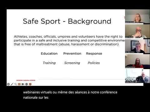 Safe Sport Working Committee Update