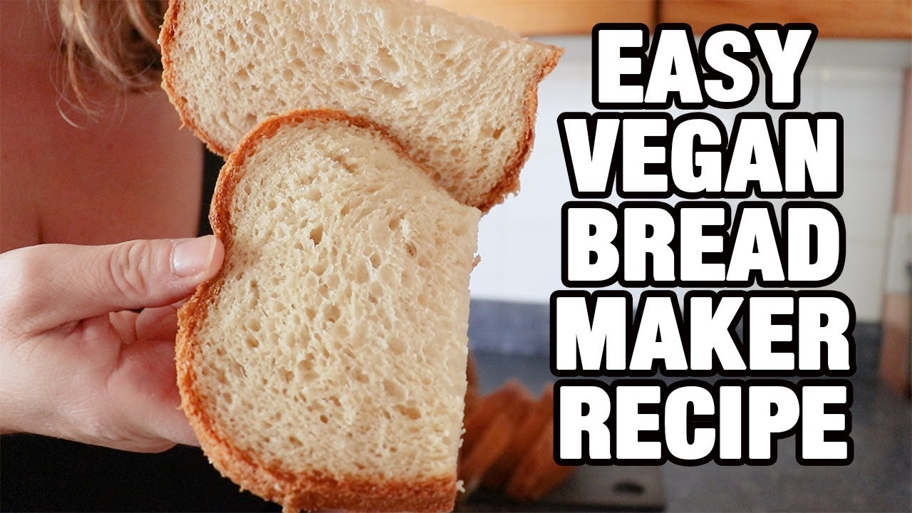 VEGAN Bread Machine Recipe