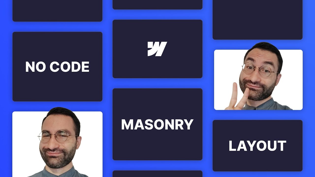 Masonry Layout in Webflow (No-Code Tutorial!)