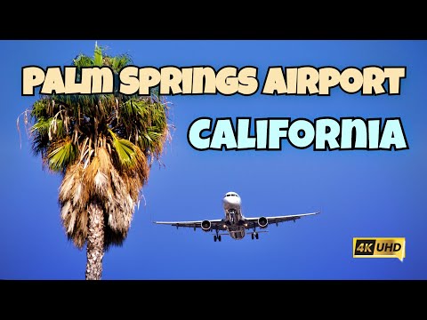 Palm Springs International Airport California - One of the America's most stress-free airports