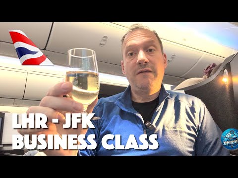 BA Business Class - Boeing 787 - London to New York - Club World