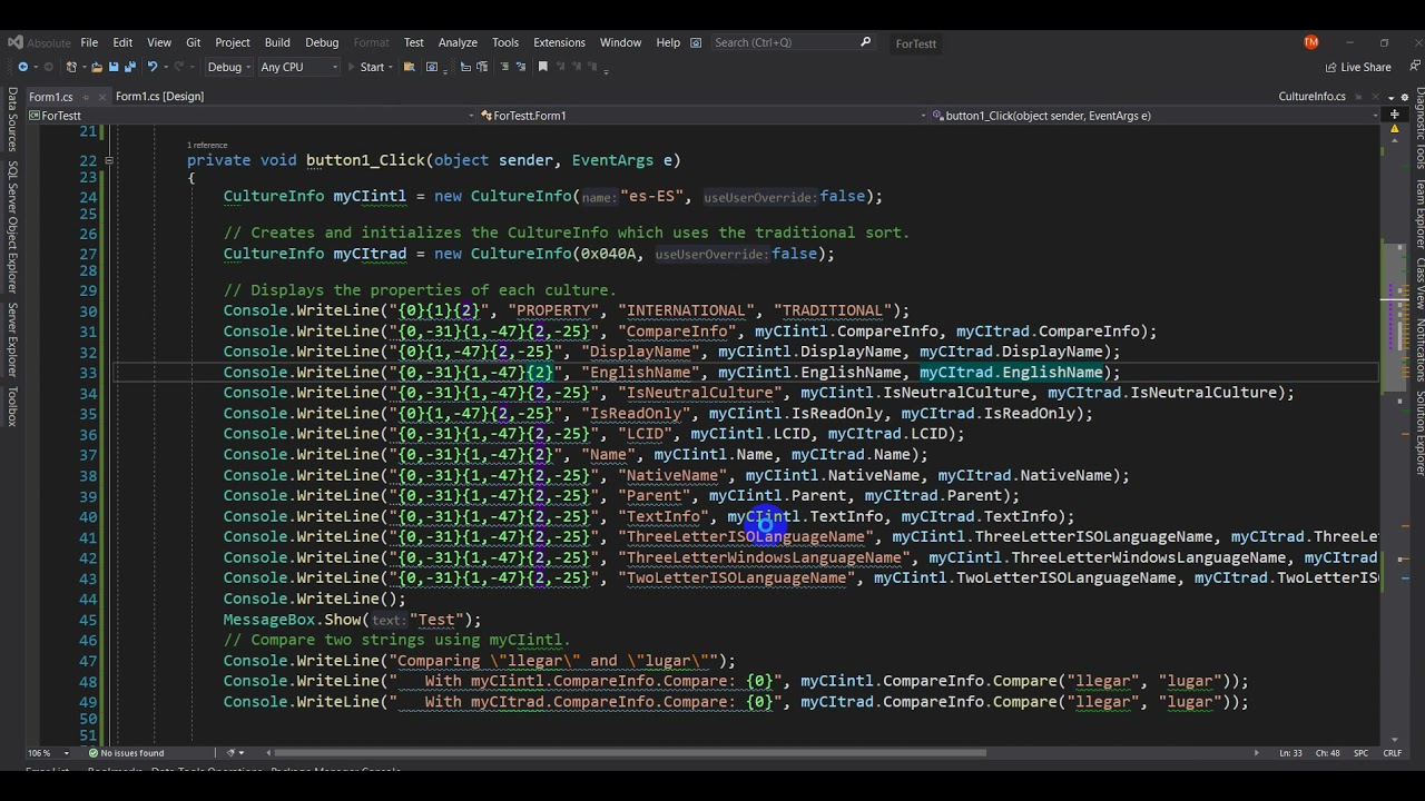 Visual studio security scan required