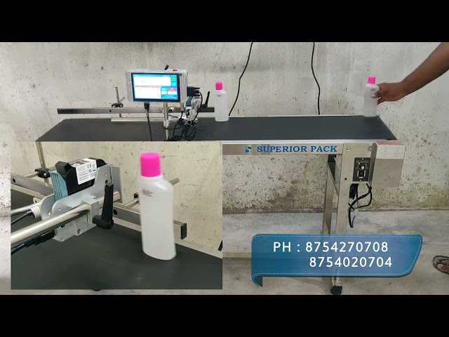 Automatic Batch Coding Machine - Batch Coding Machines With Conveyor Manufacturer from Pondicherry