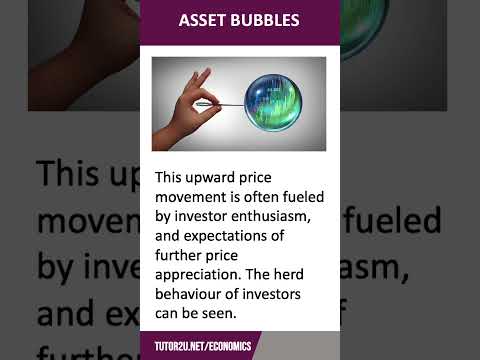 Asset Bubbles | 60 Second Economics | A Level & IB