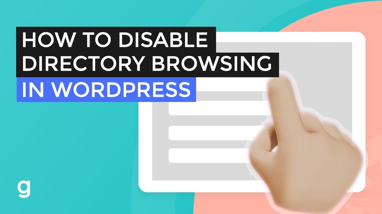 How to Disable Directory Browsing in WordPress | EASY