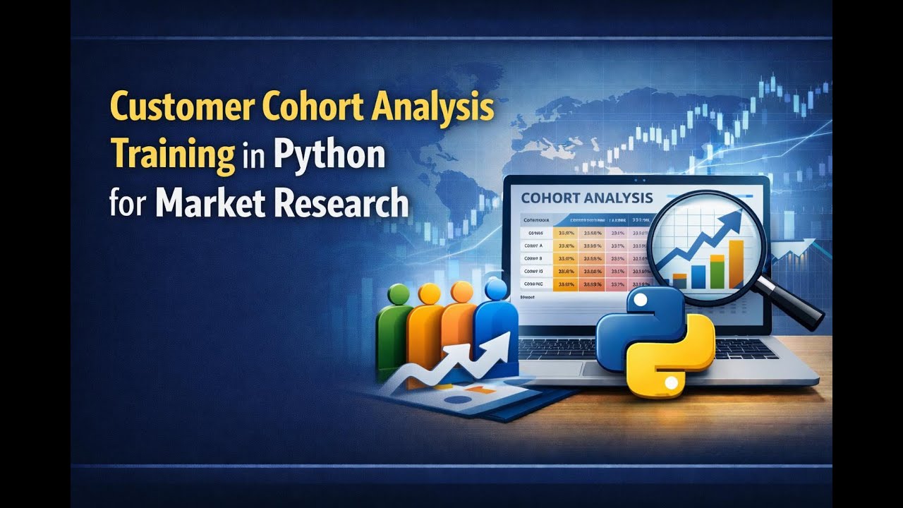 Customer Cohort Analysis Training in Python for Market Research